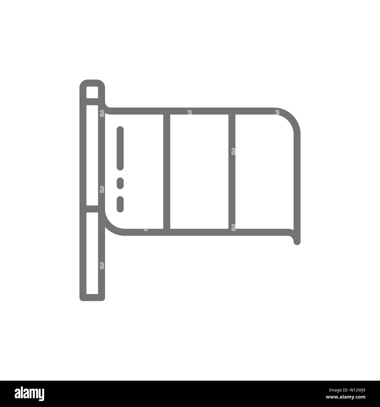 White background flag republic Black and White Stock Photos & Images ...