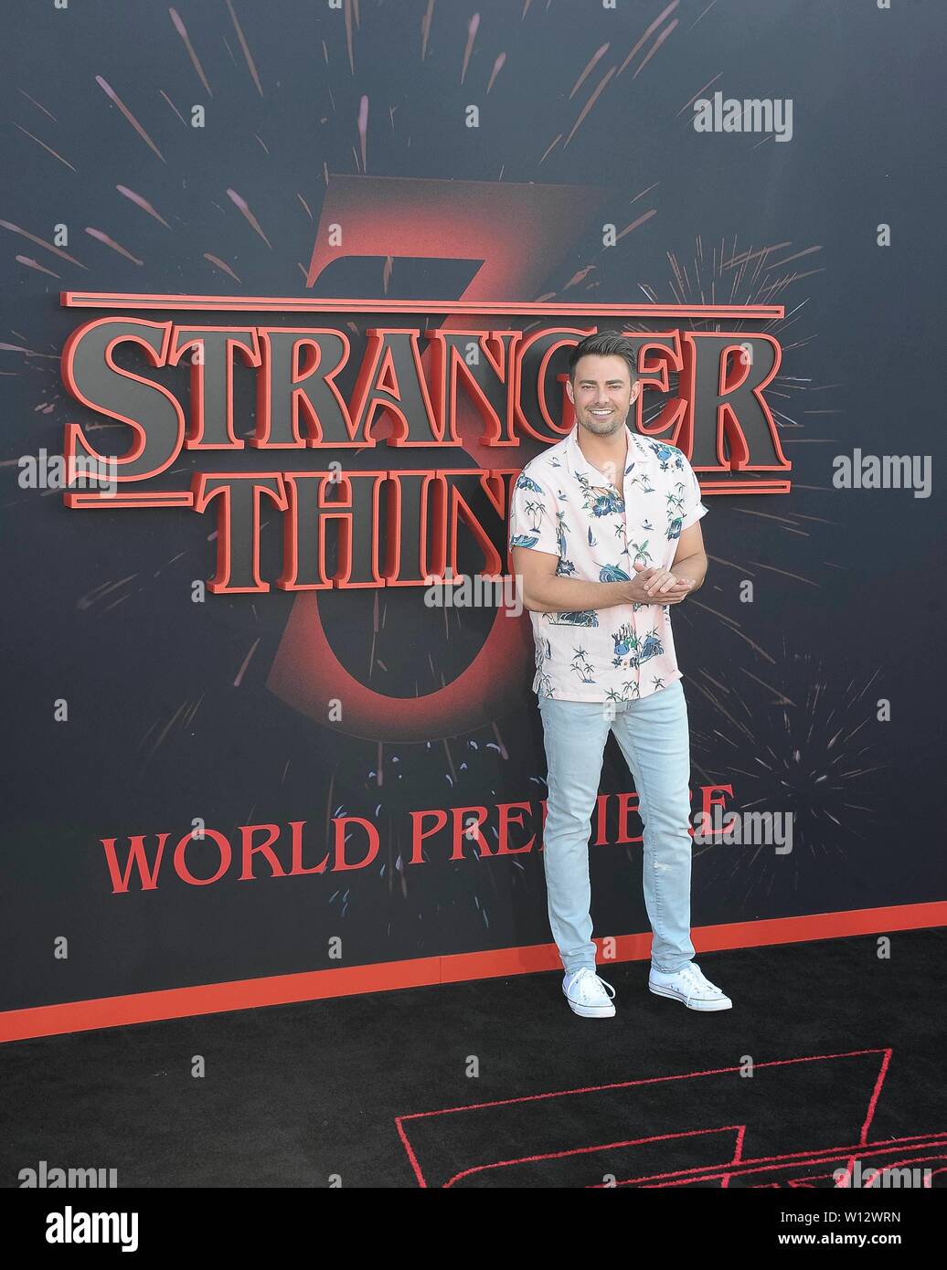 Jonathan Bennett attends the 'Stranger Things' Season 3 World Premiere ...