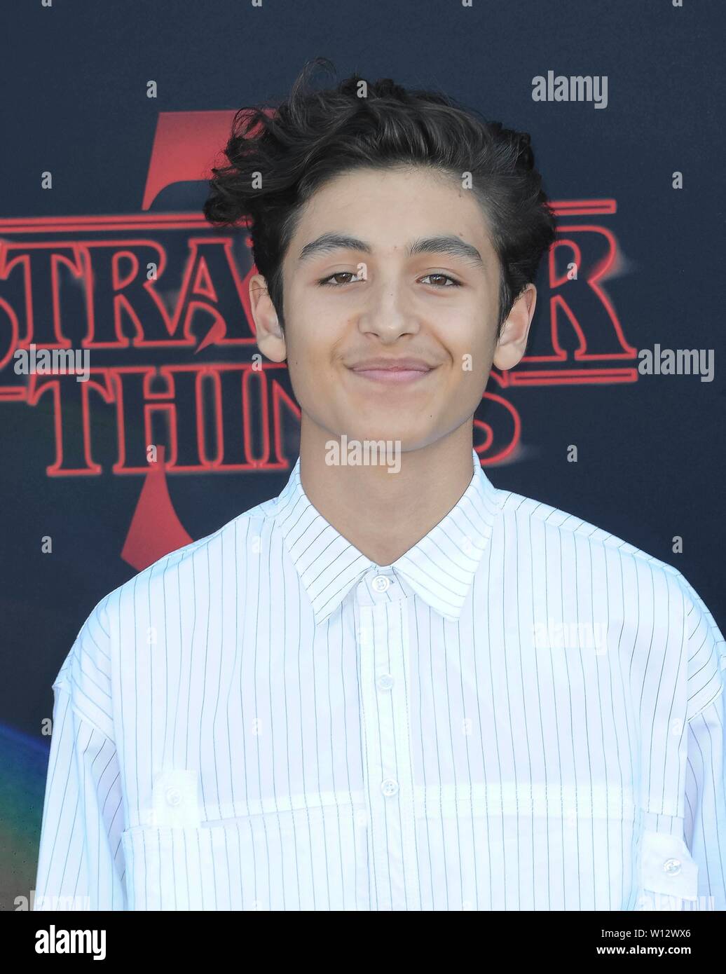 Marcel Ruiz attends the 'Stranger Things' Season 3 World Premiere at ...
