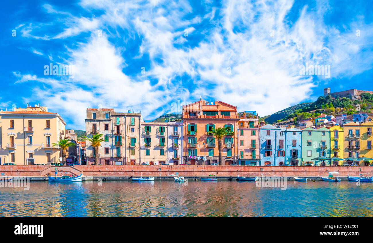 Sunny day in bosa hi-res stock photography and images - Alamy