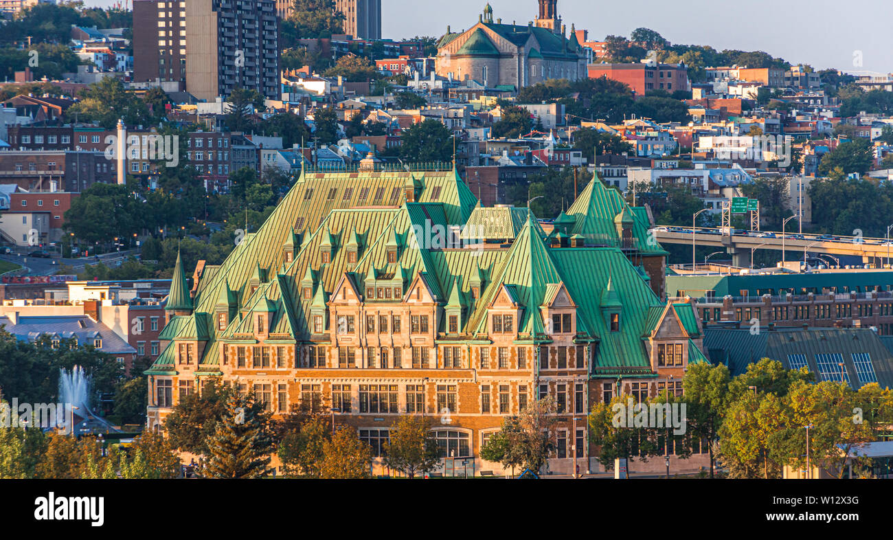 Quebec city train station hi-res stock photography and images - Alamy