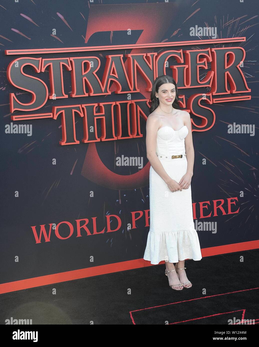 Francesca Reale attends the 'Stranger Things' Season 3 World Premiere ...