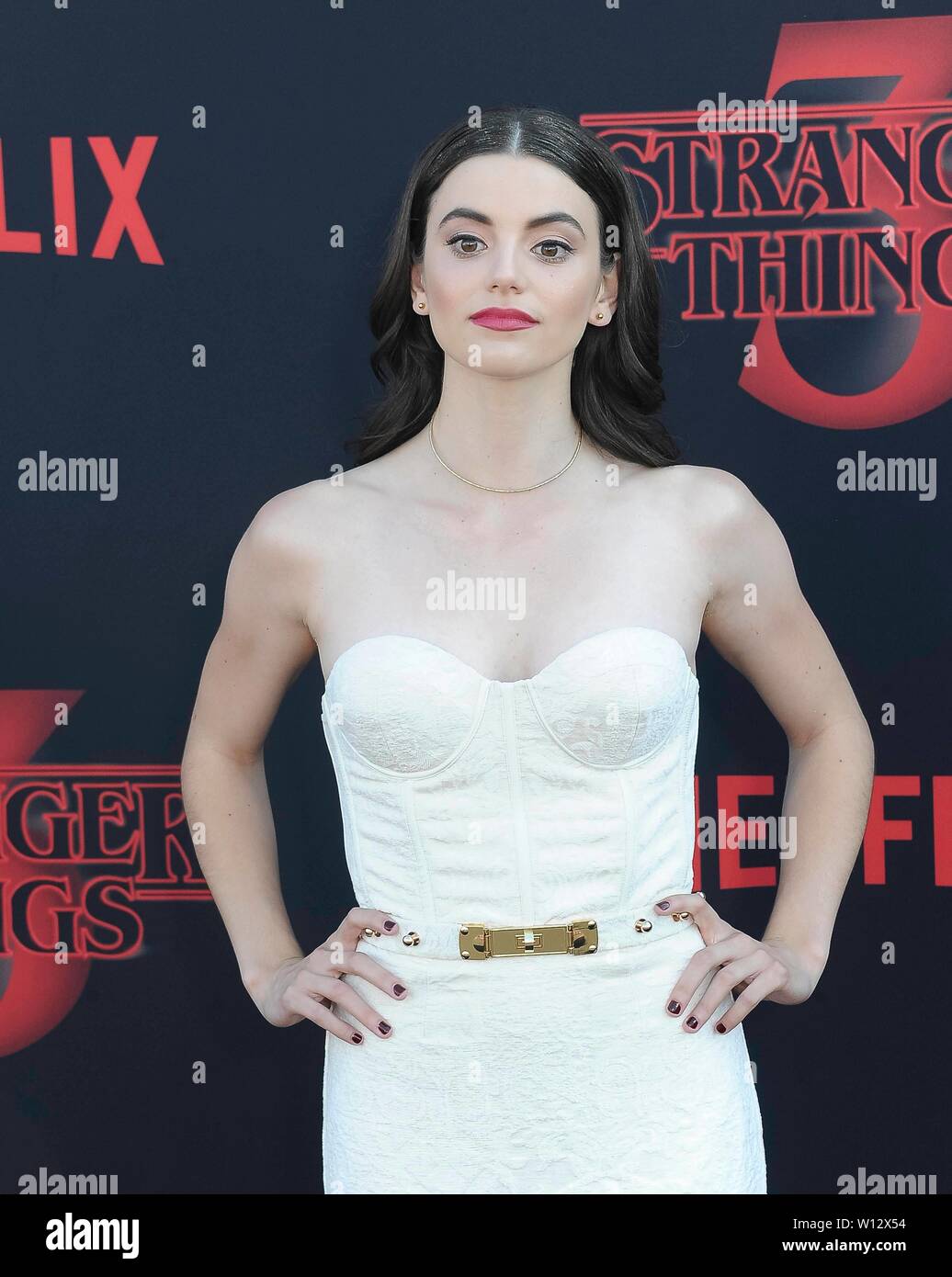 Francesca Reale attends the 'Stranger Things' Season 3 World Premiere ...