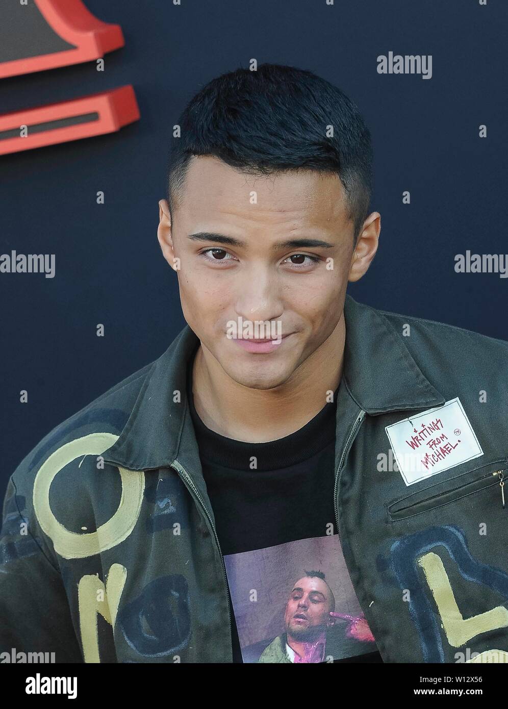 Brandon Perea attends the 'Stranger Things' Season 3 World Premiere at ...