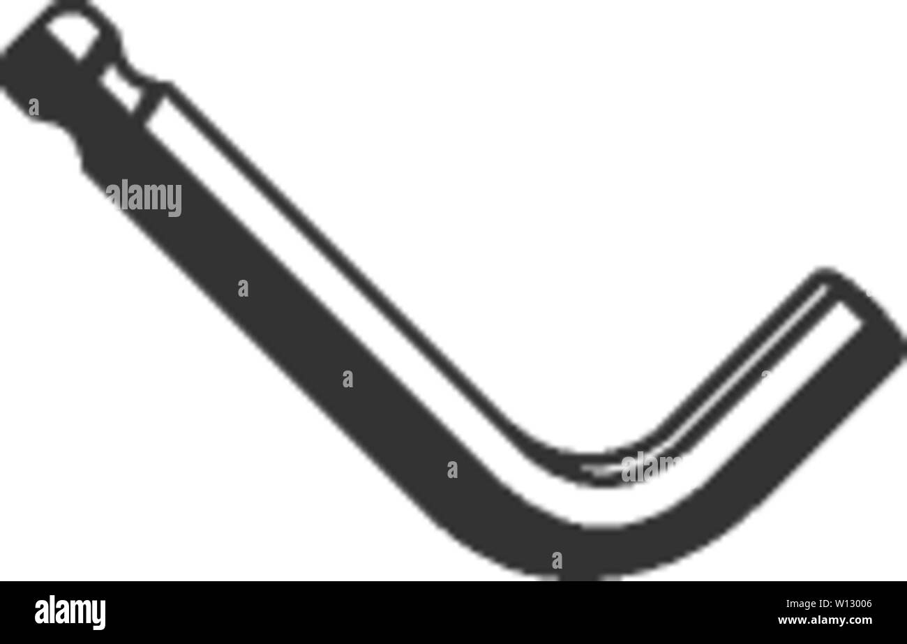 Allen key icon in single color. Sport transportation repair maintenance ...