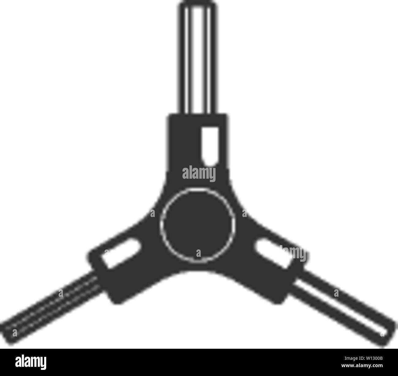 Triangle allen key Stock Vector Images - Alamy