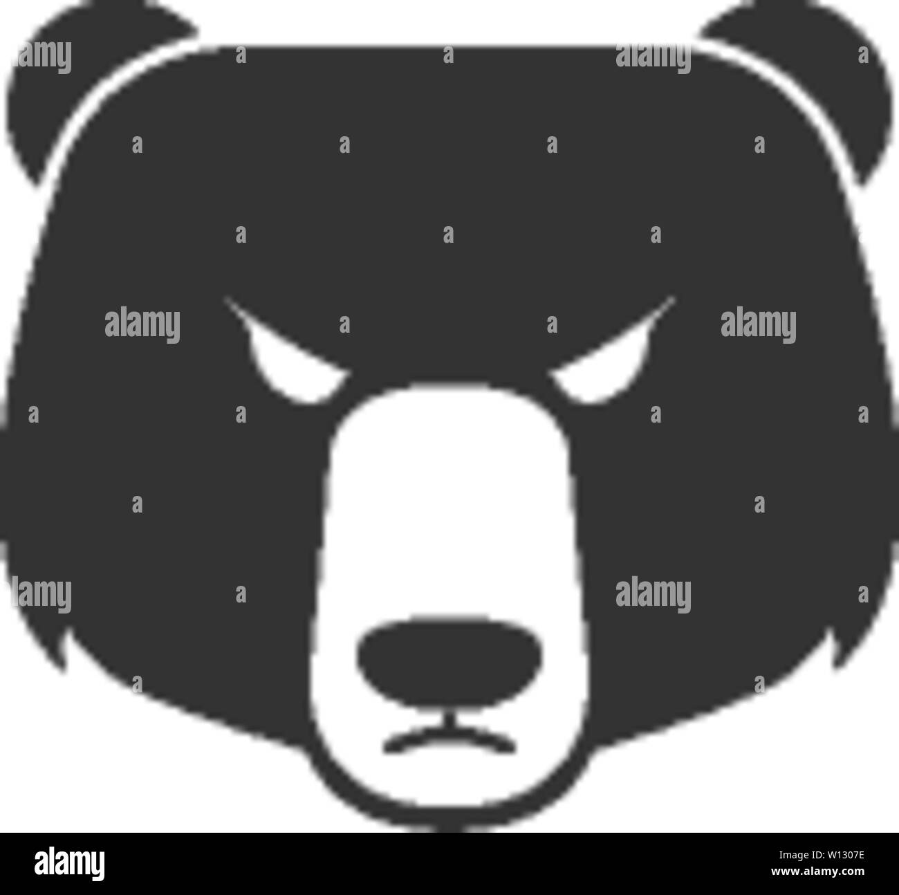 Grey bear Black and White Stock Photos & Images - Alamy