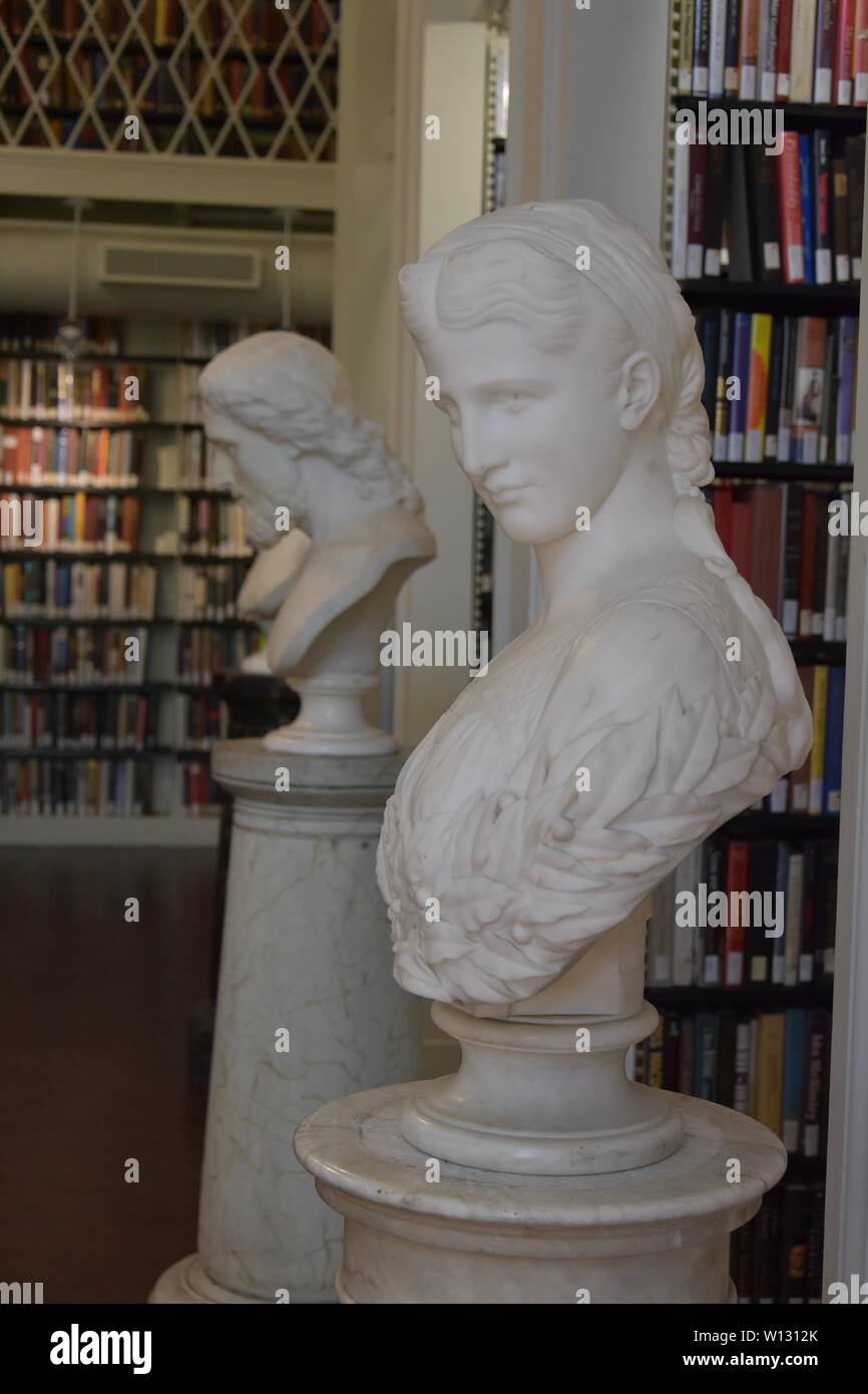 The iconic and historic Boston Athenaeum private membership library ...