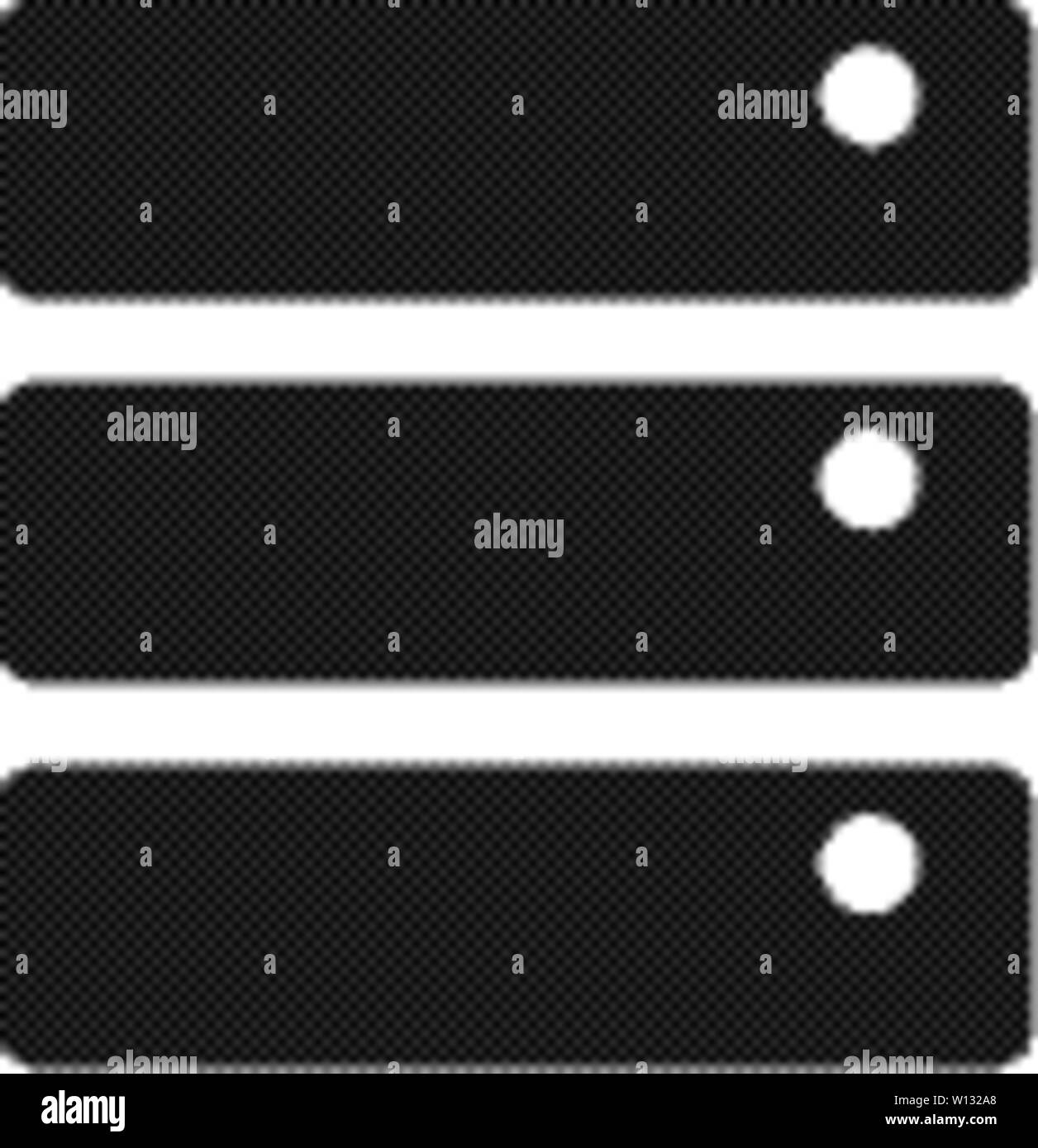 Database icon in single grey color. Hardisk, file server Stock Vector ...