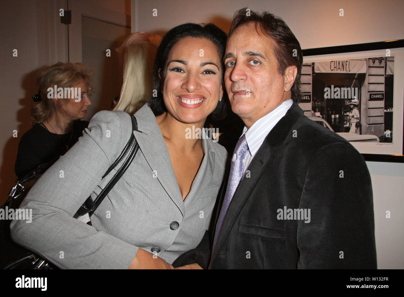 New York, USA. 17 October, 2008. Michelle Miller, James Cavello at the ...