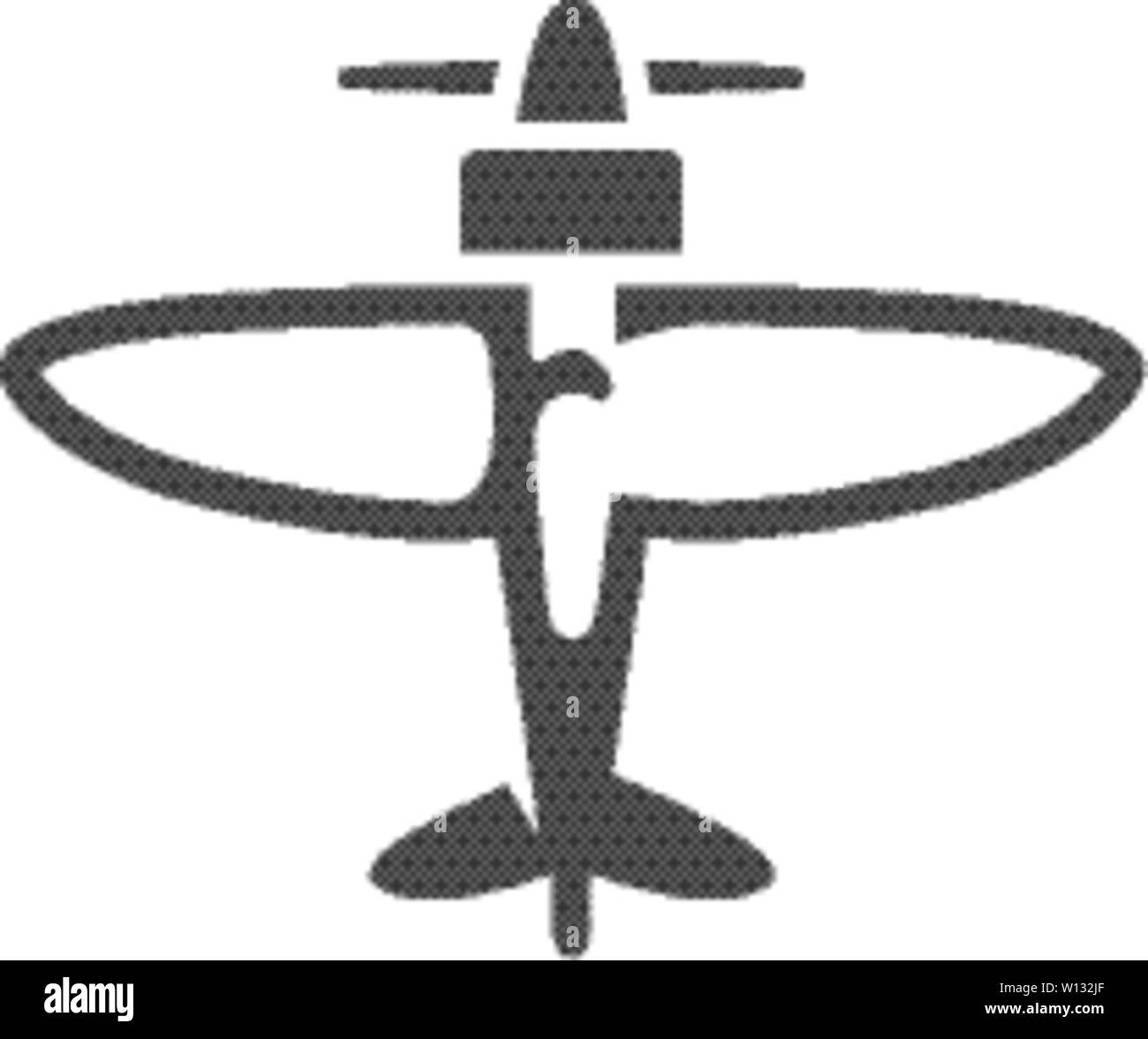 Airplane icons on color Black and White Stock Photos & Images - Alamy