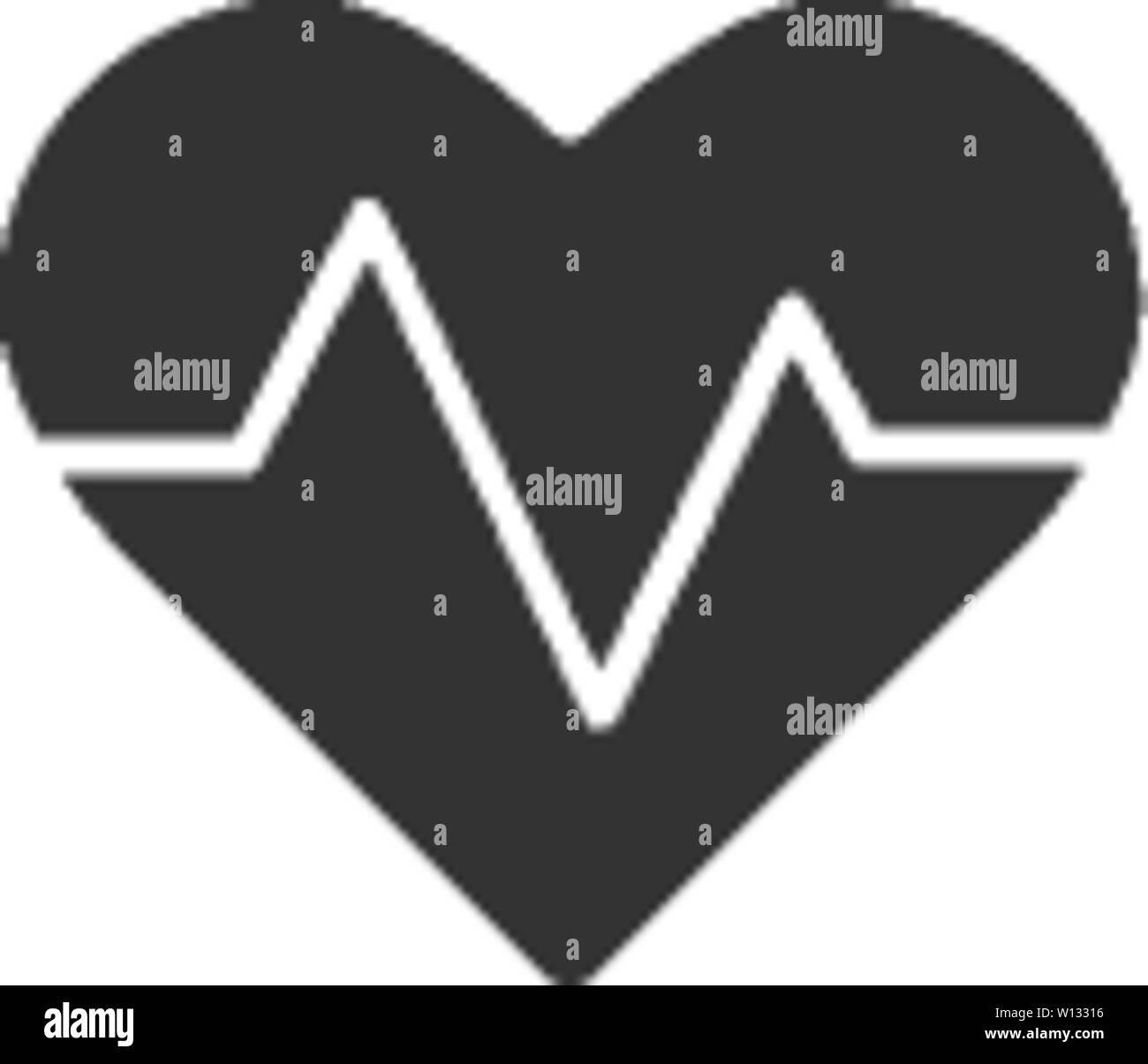Single trace ekg Stock Vector Images - Alamy