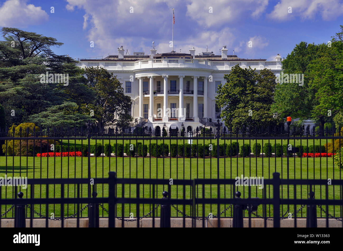 The White House in Washington DC, is the home and residence of the ...