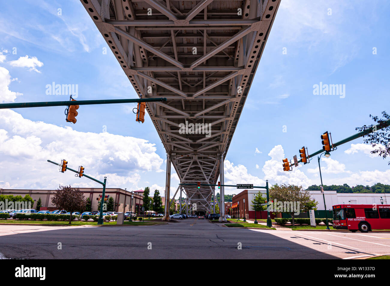 Homestead high level bridge hi-res stock photography and images - Alamy