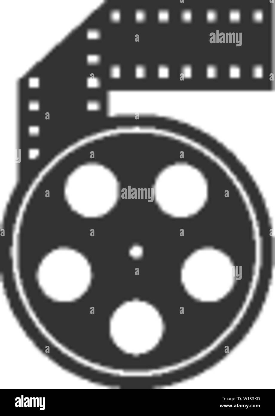 Movie reel Black and White Stock Photos & Images - Alamy