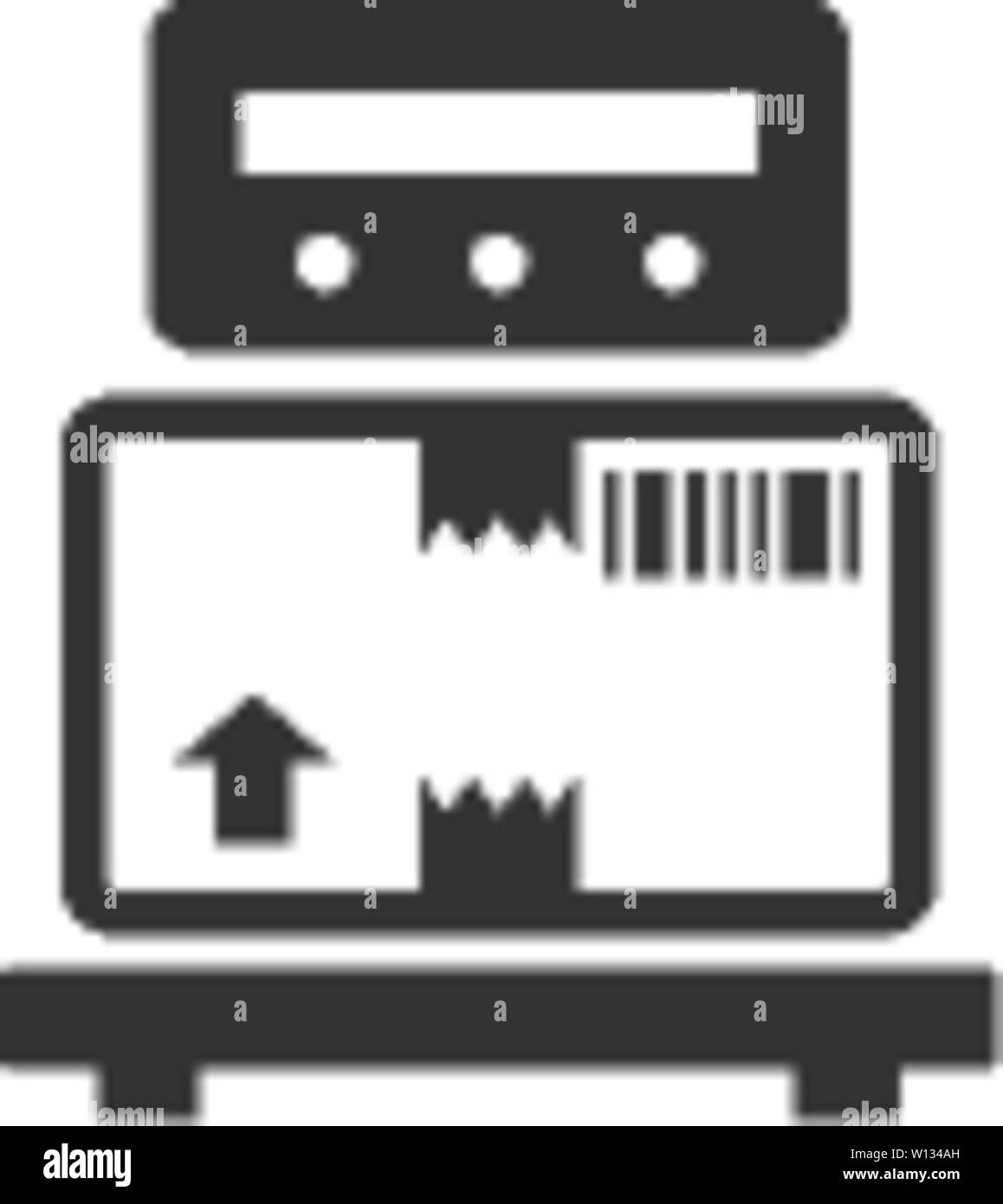 Weighted scale Stock Vector Images - Alamy