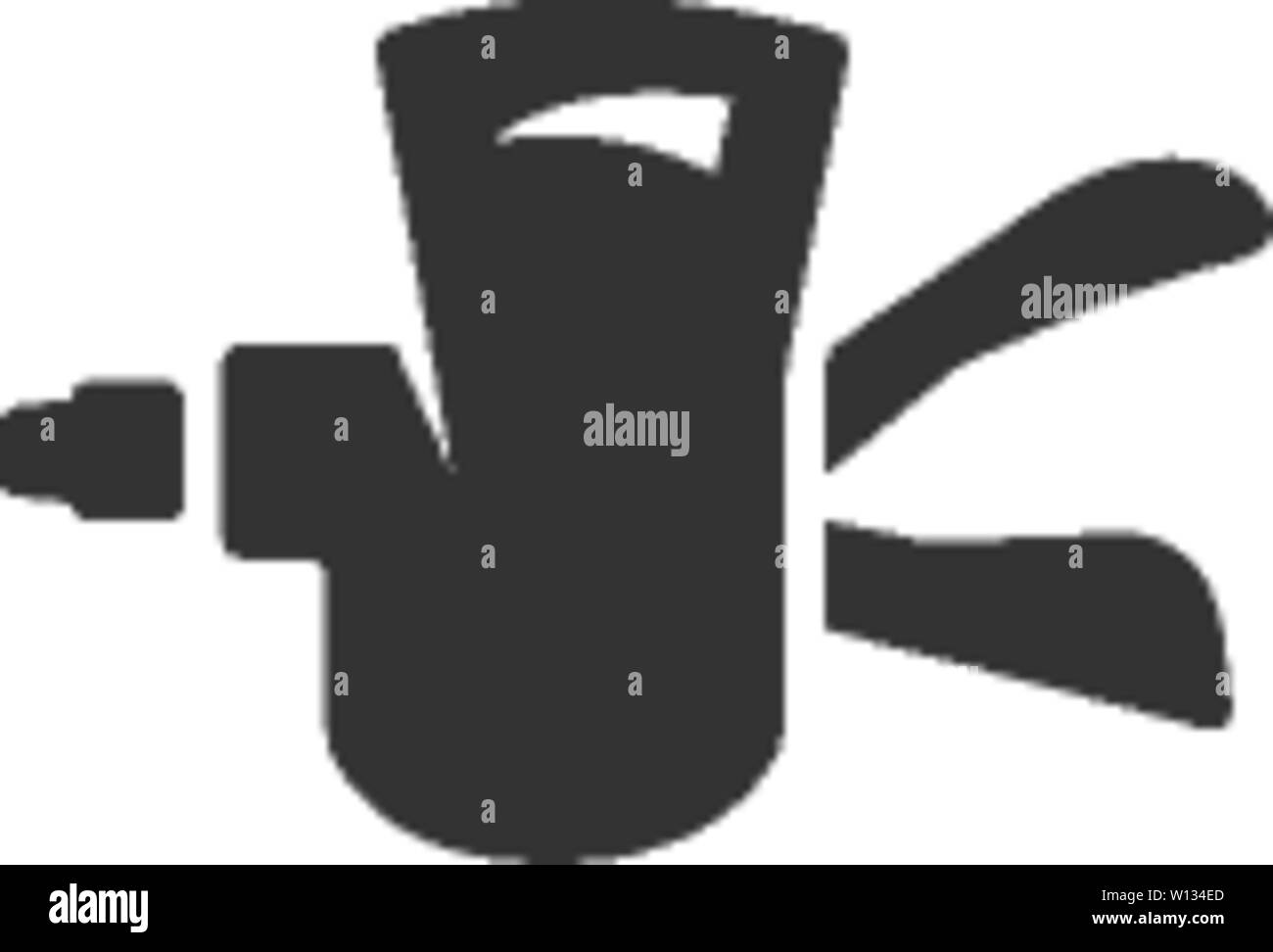 Bicycle shifter icon in single color. Transportation sport cycling ride ...