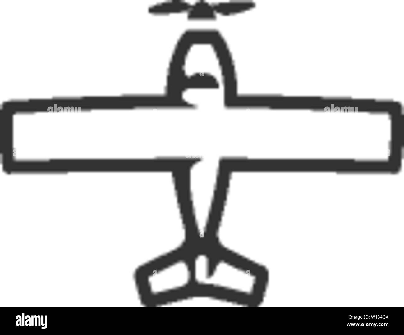 Airplane icons on color Black and White Stock Photos & Images - Alamy