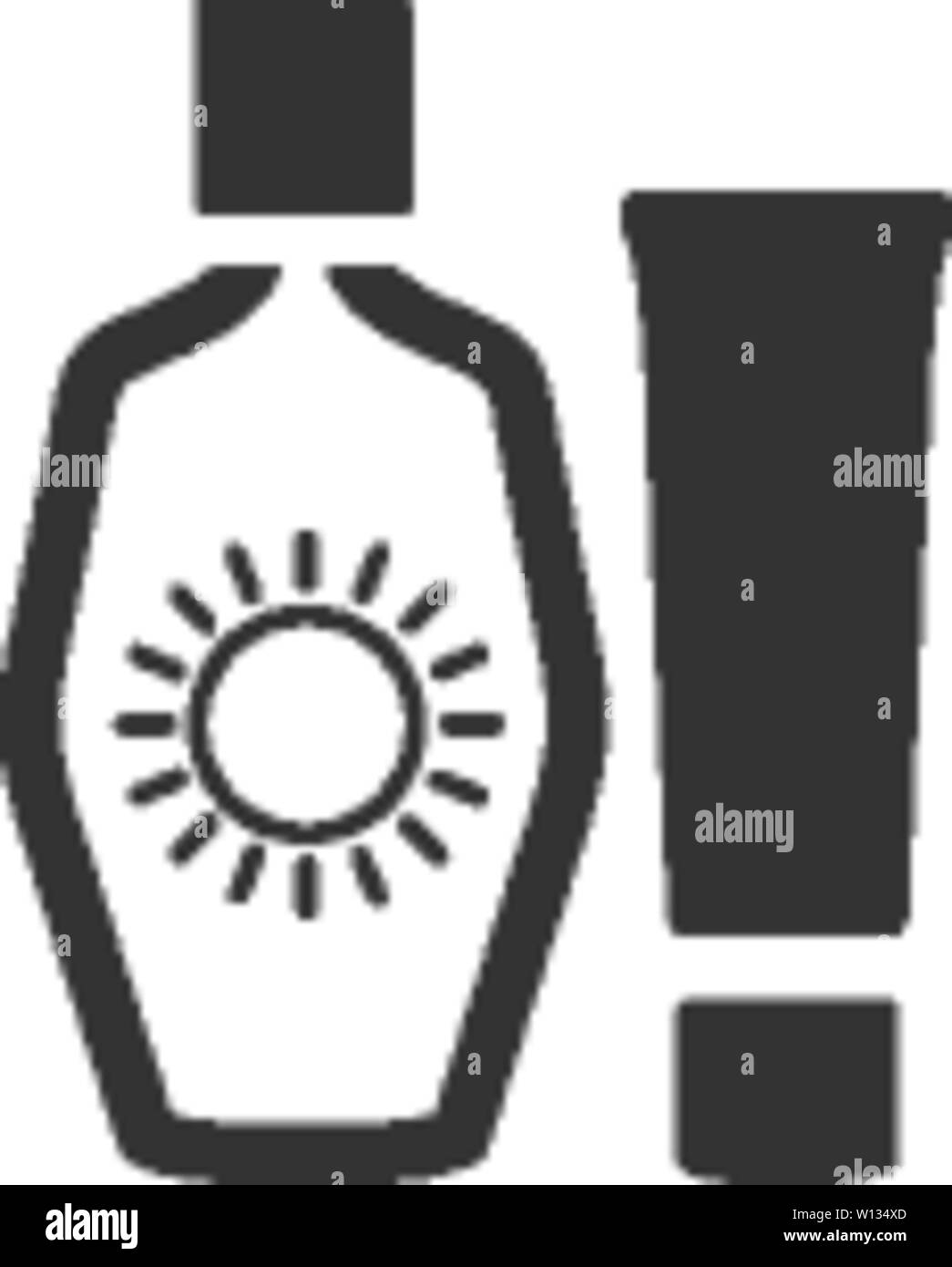 Tanning technology Stock Vector Images - Alamy