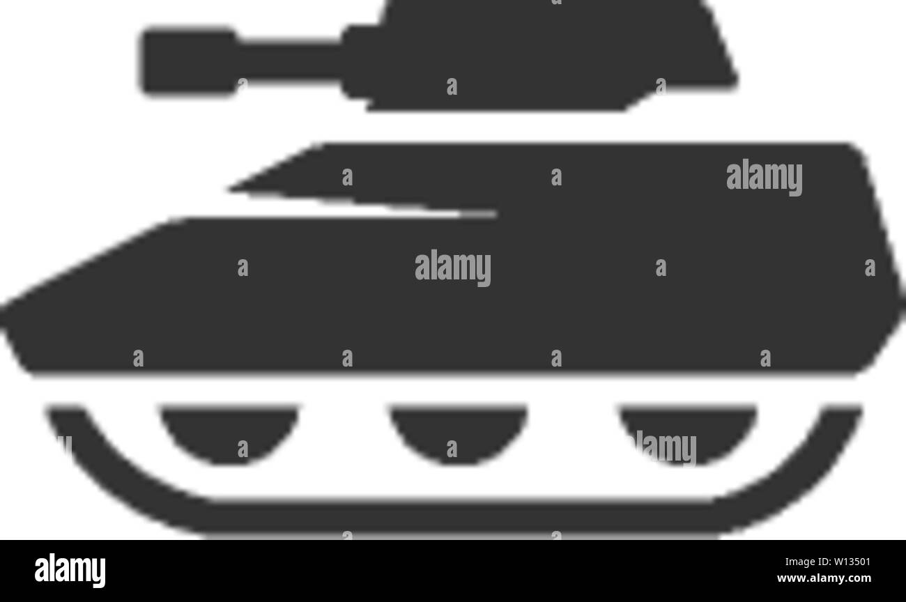 Tank icons in single color. Mmilitary weapon war Stock Vector Image ...