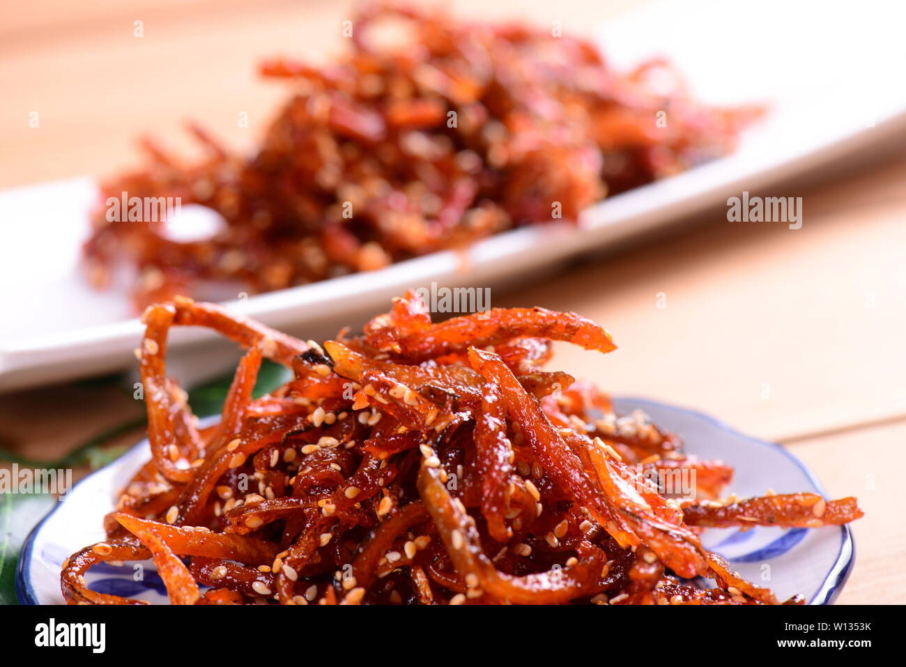 Spicy little fish Stock Photo - Alamy