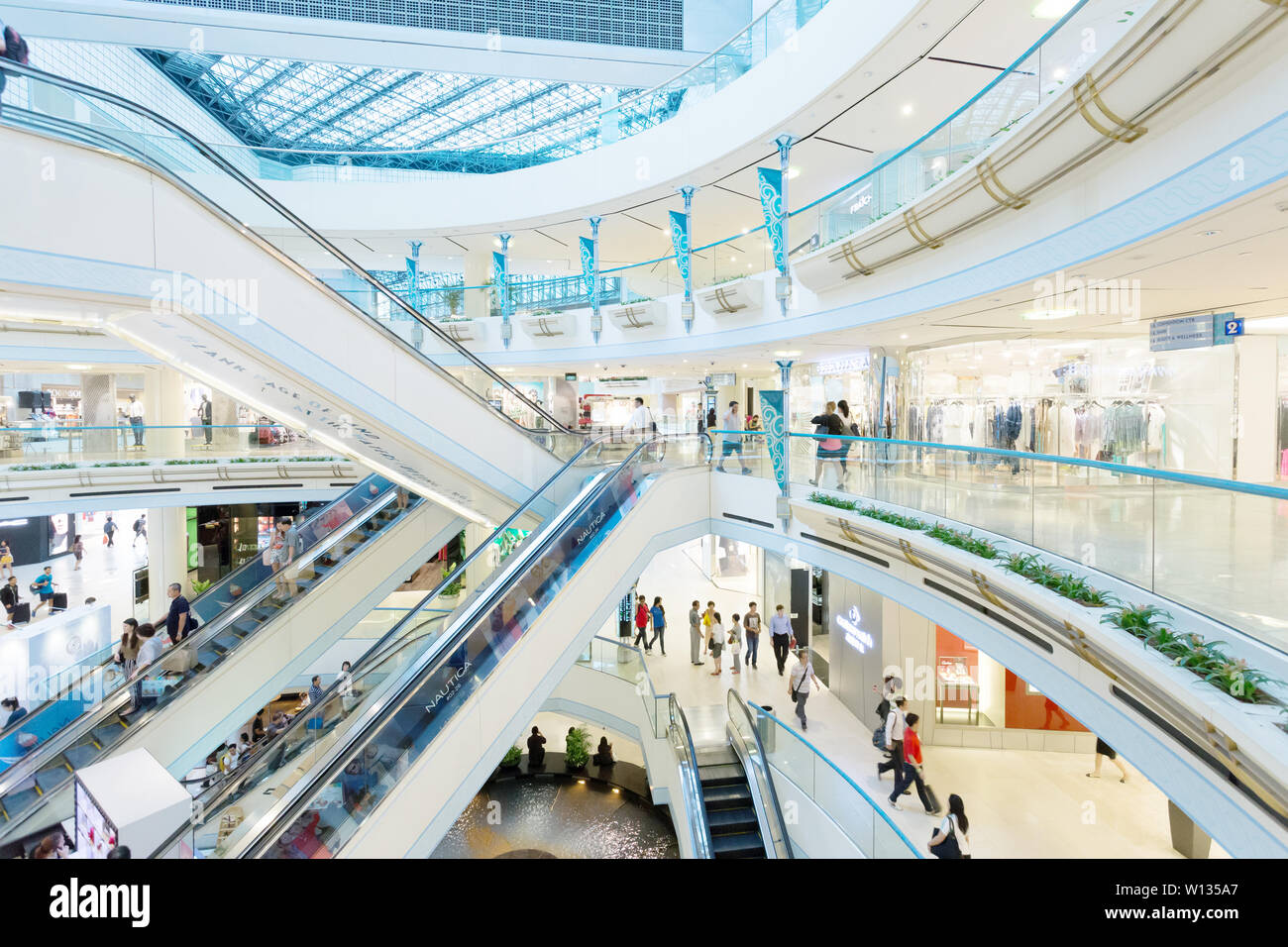 Modern tourist tourist buildings leaving the transportation system and ...