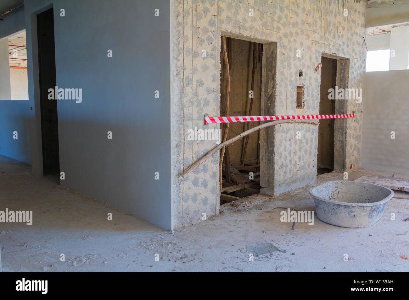 building structure interior Construction site development housing Stock ...