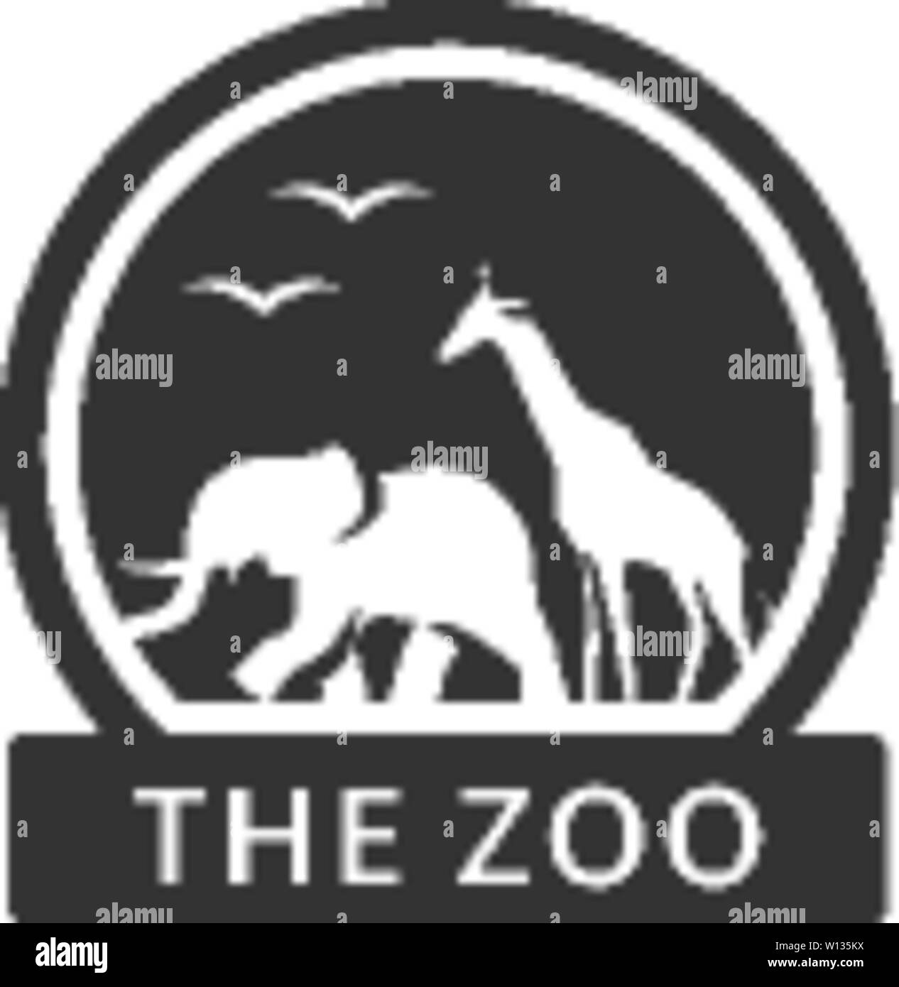 Safari park gate Black and White Stock Photos & Images - Alamy