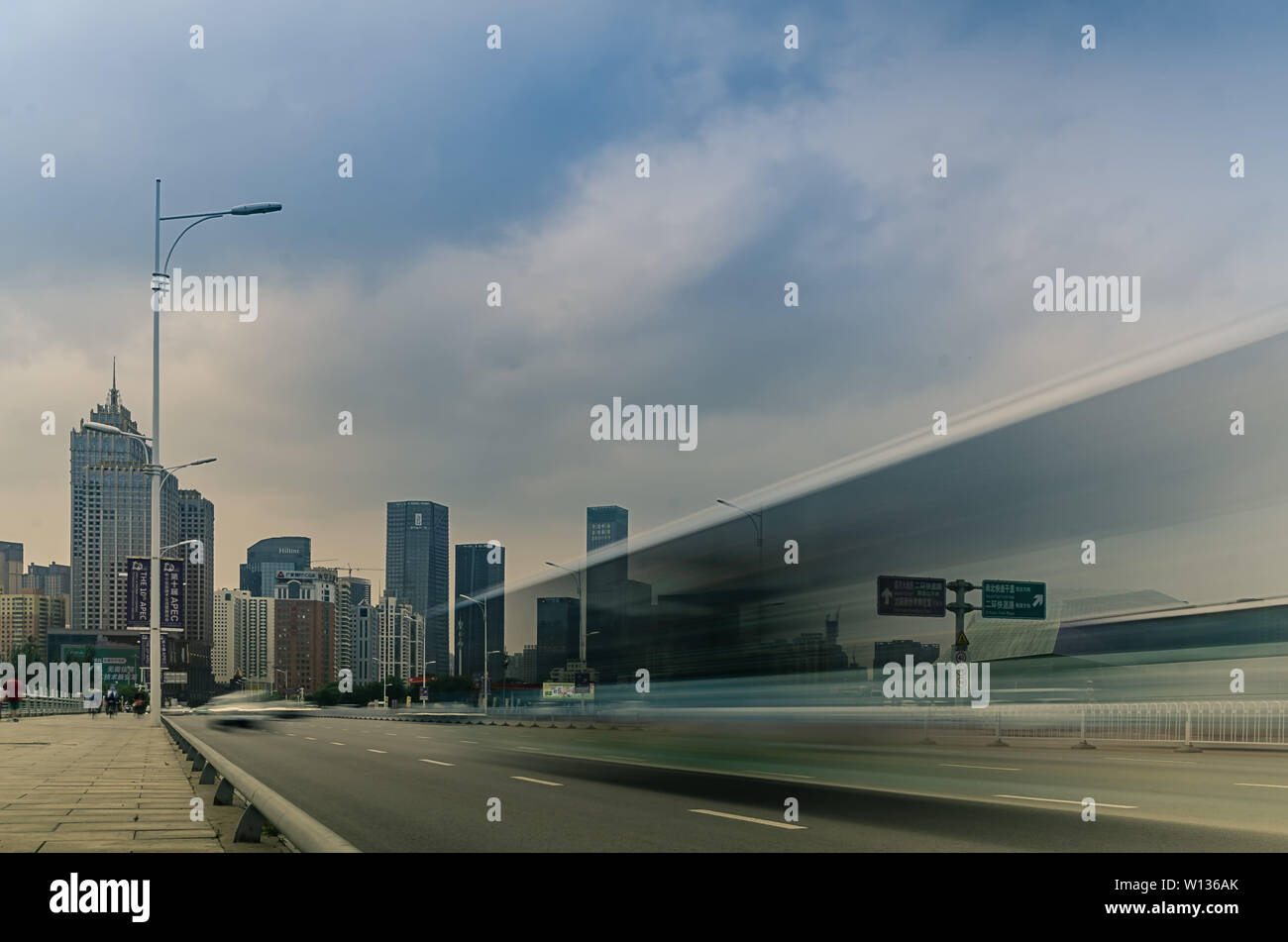 Shenyang Hun River Bridge Stock Photo - Alamy