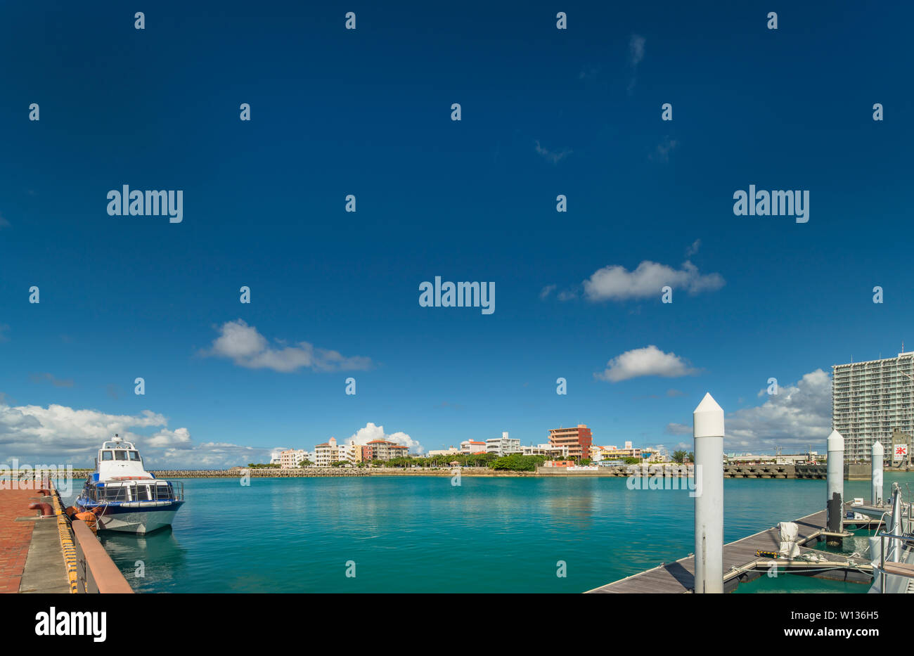 Hamakawa fishing port and fisherina district in the vicinity of the ...
