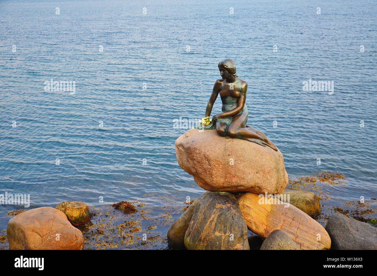 Mermaid in Copenhagen, Denmark Stock Photo - Alamy