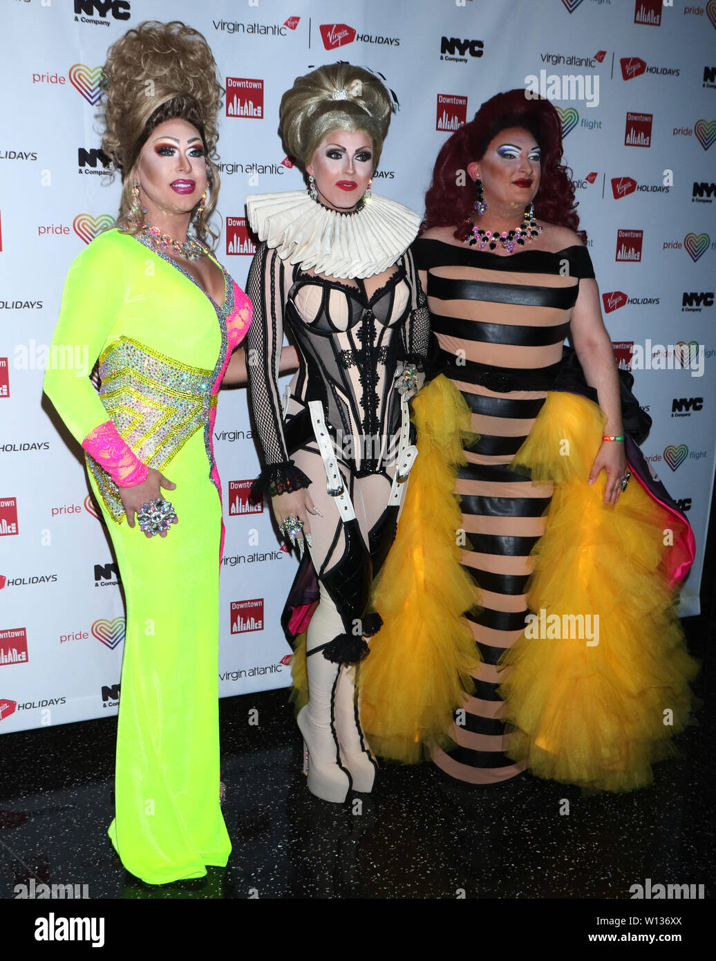 New York, USA . 29th June, 2019. June 29, 2019. Emma Royd, Tess Tickle ...