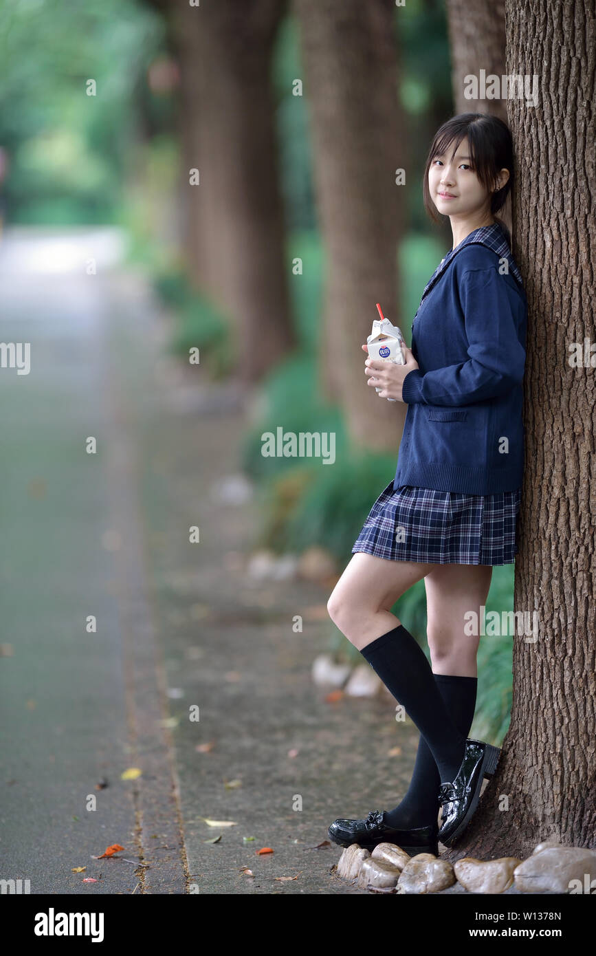 Student Beauty Campus Stock Photo - Alamy