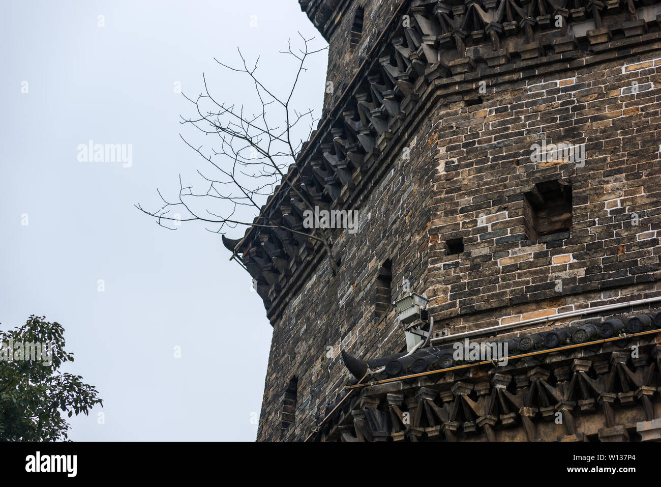 north tower of shaoyang Stock Photo - Alamy