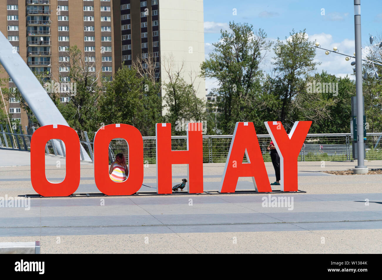 June 29 2019 - Calgary, Alberta, Canada - Calgary Stampede Signs and ...