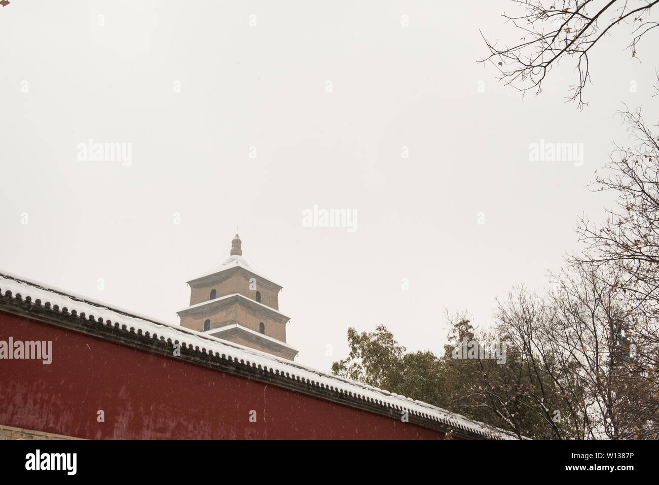 The grand scenery of the Datang Stock Photo - Alamy