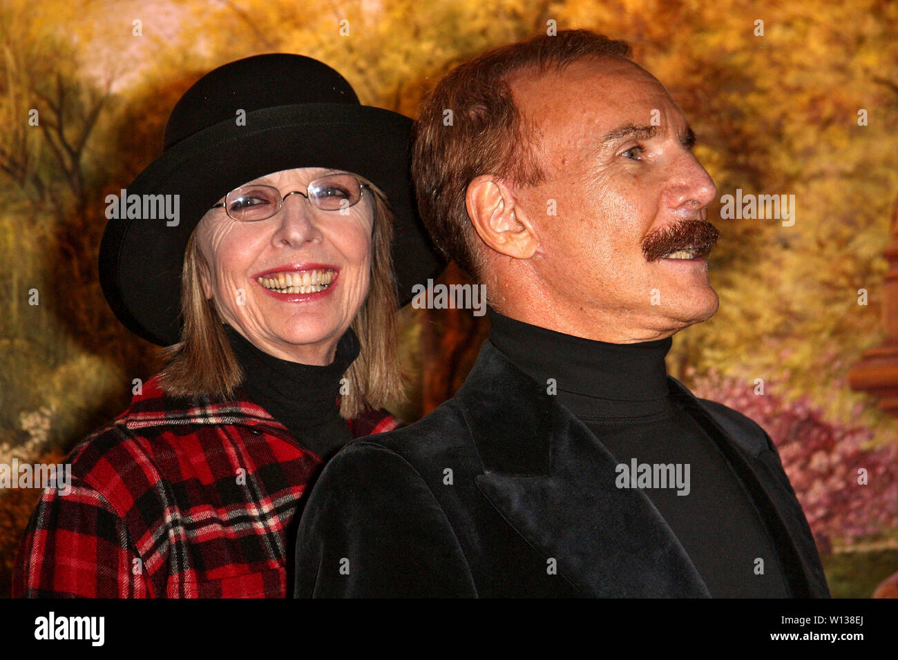 New York, USA. 9 November, 2008. Diane Keaton, Richard Pinter at the ...