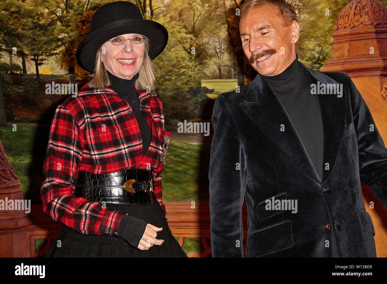 New York, USA. 9 November, 2008. Diane Keaton, Richard Pinter at the ...