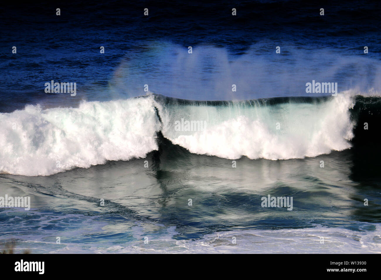 The choppy waves Stock Photo - Alamy