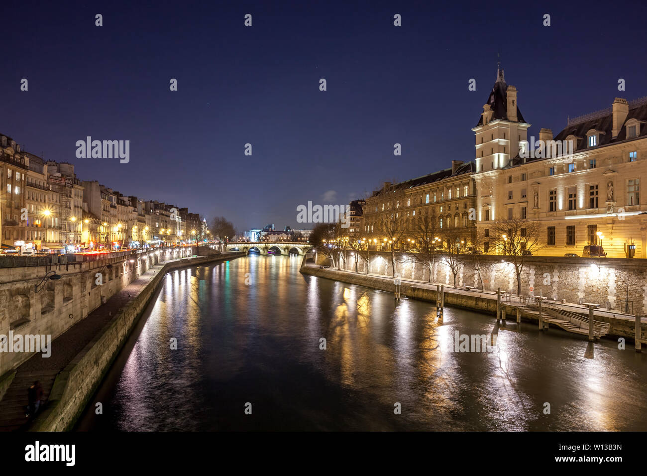 Seine River At Night