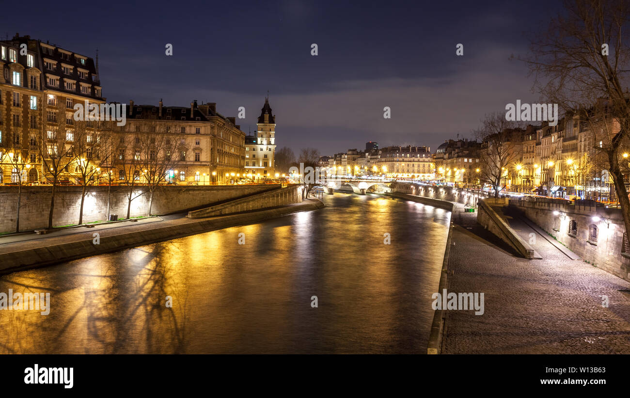 Seine River At Night