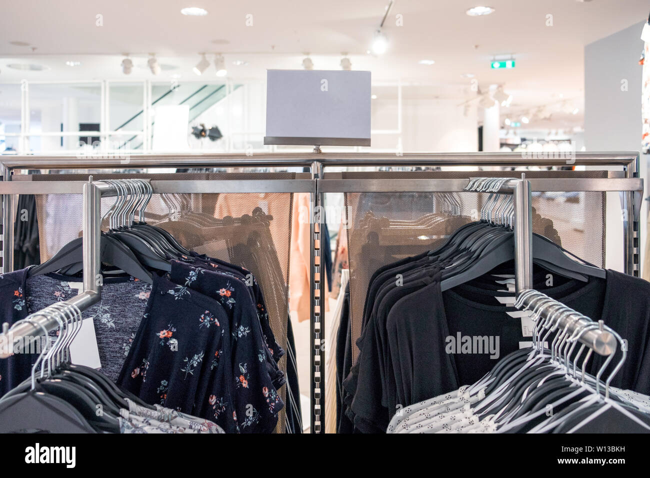 Clothes Rack Price Tag High Resolution Stock Photography and Images - Alamy
