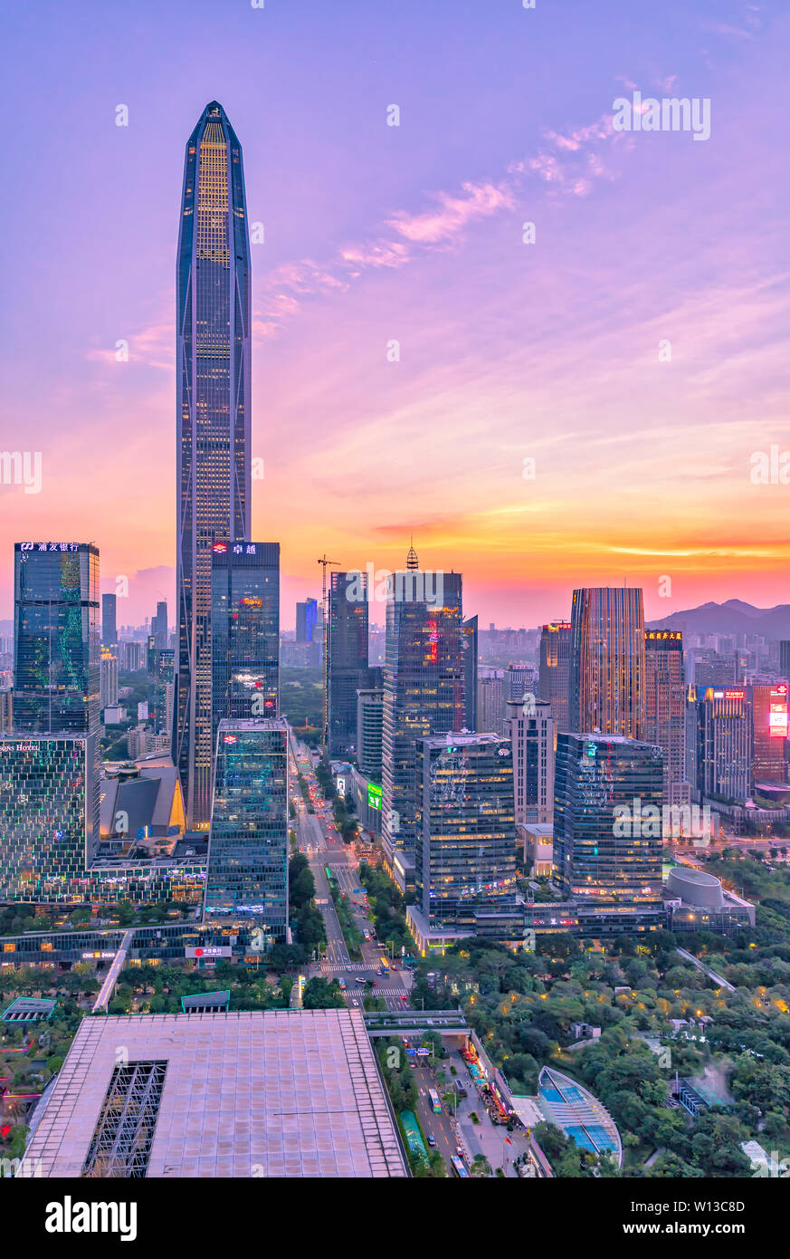 Futian cbd hi-res stock photography and images - Alamy