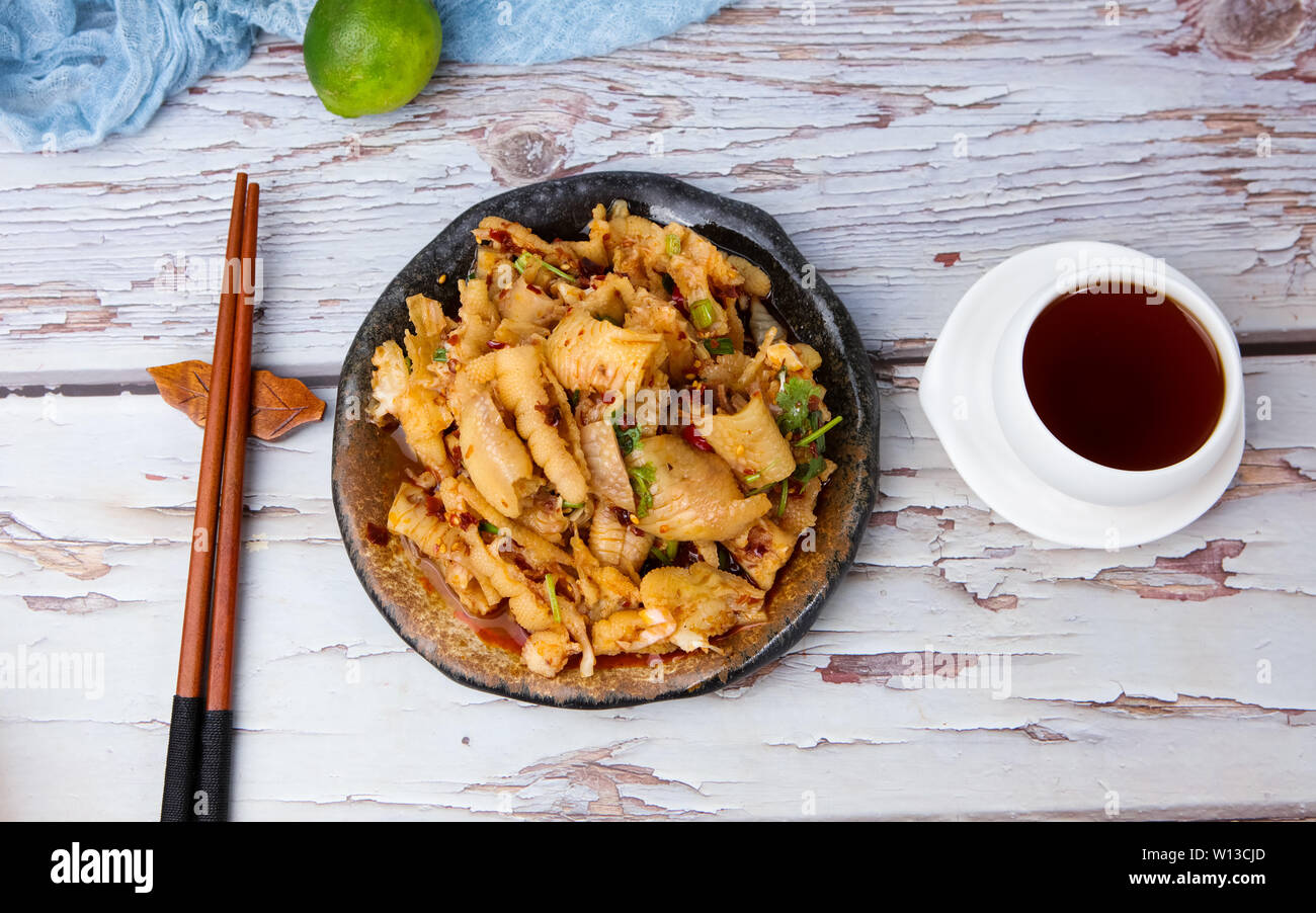 Sichuan cuisine, boneless phoenix claws Stock Photo - Alamy