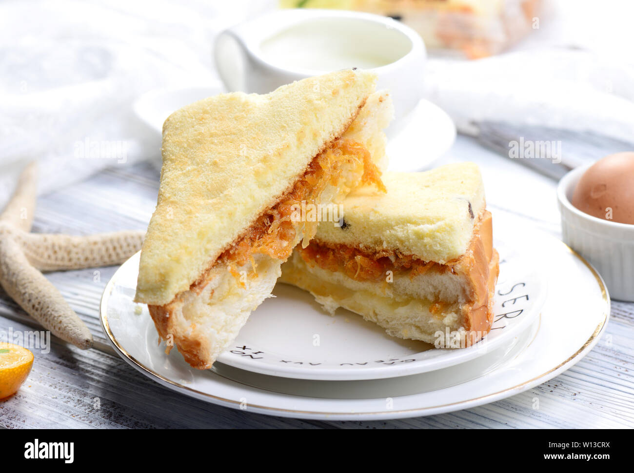 Bread cake dessert Stock Photo - Alamy