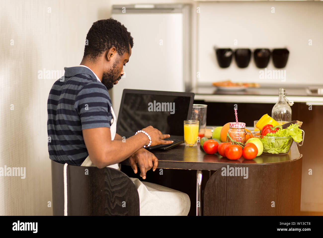 Laptop backside hi-res stock photography and images - Alamy