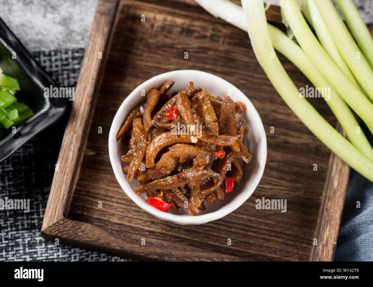 Beef shredded cabbage pickle pepper Stock Photo - Alamy