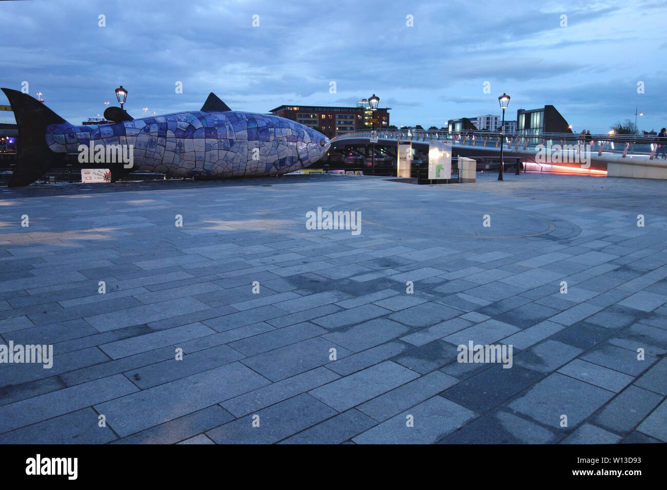 The Big Fish "The Salmon of Knowledge" Sculpture by John Kindness near ...