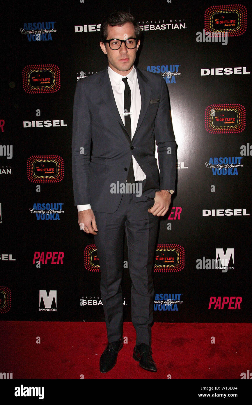 New York, USA. 16 November, 2008. DJ, Mark Ronson at the 4th Annual ...