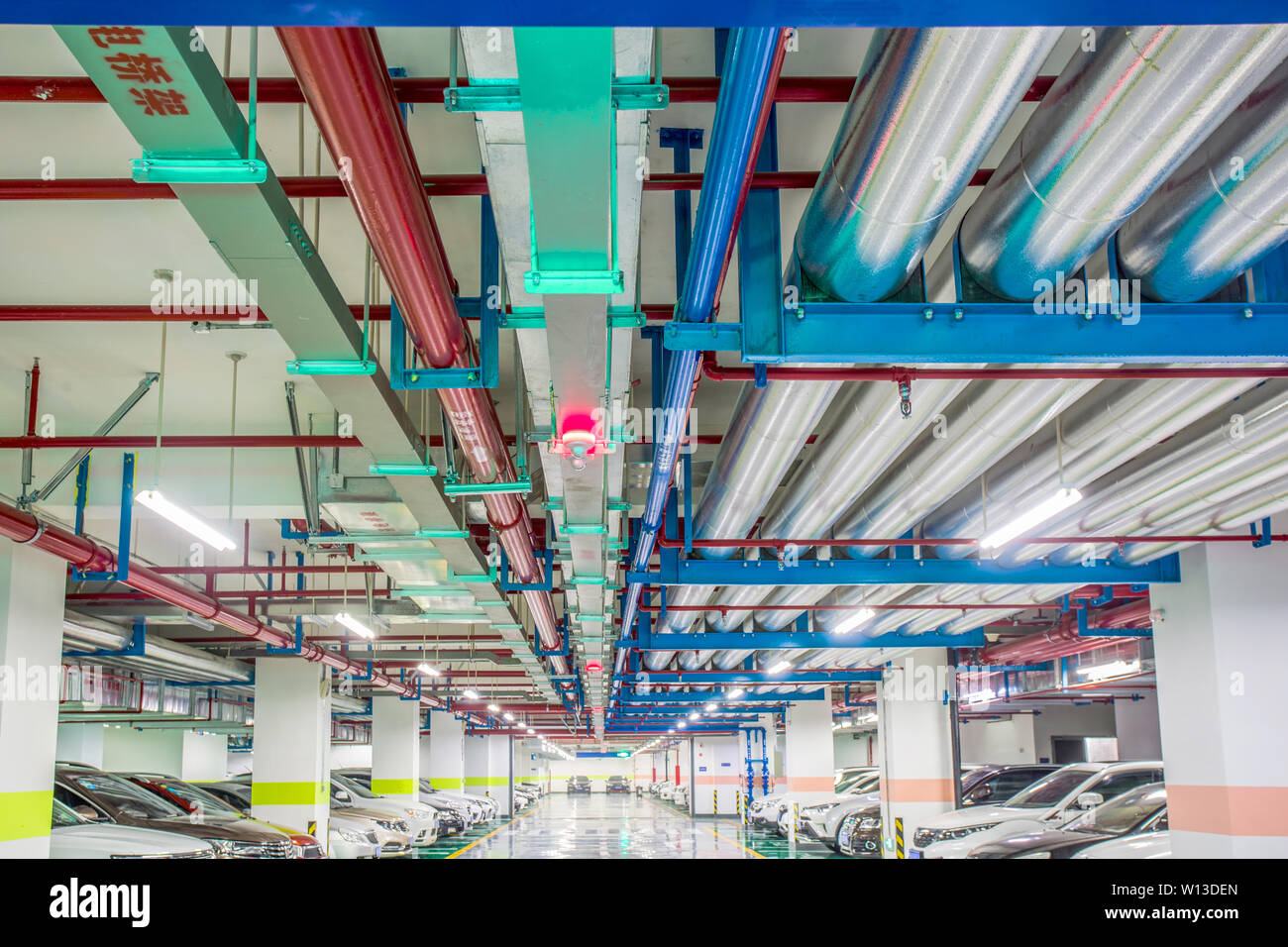 Integrated piping arrangement Stock Photo - Alamy